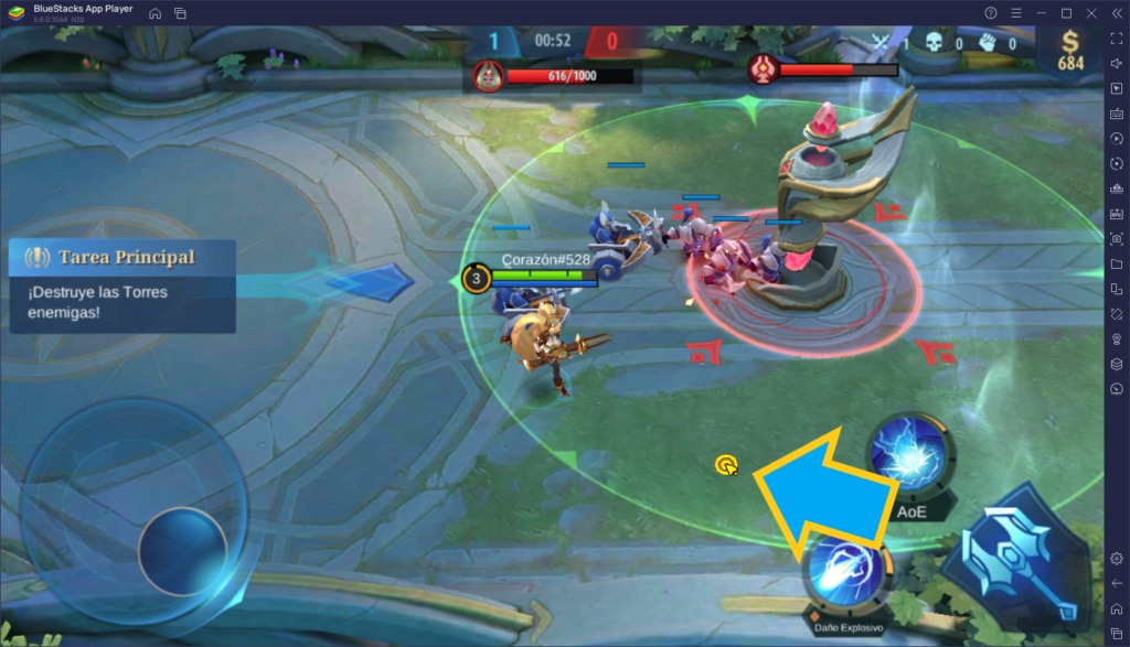 La Versión 5.8 de BlueStacks Trae el ‘Cursor MOBA’ Para Mobile Legends ...