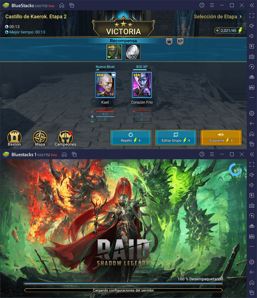 BlueStacks 5 - Cómo Usar BlueStacks Para Mejorar tu Cuenta de RAID