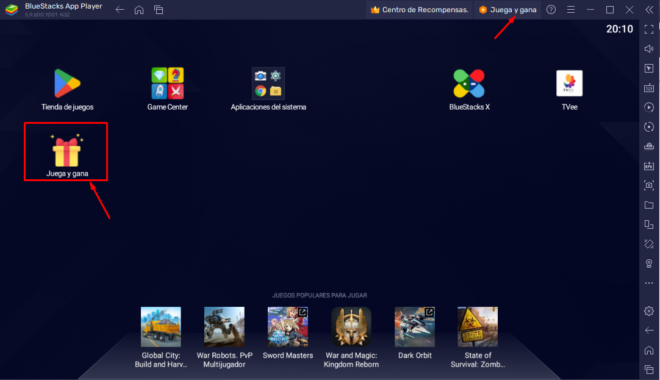La nueva función "Juega y gana" de BlueStacks 5 permite a los jugadores obtener increíbles ...