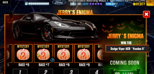 CSR Racing 2’s “Jerry’s Enigma” Halloween Extravaganza | BlueStacks