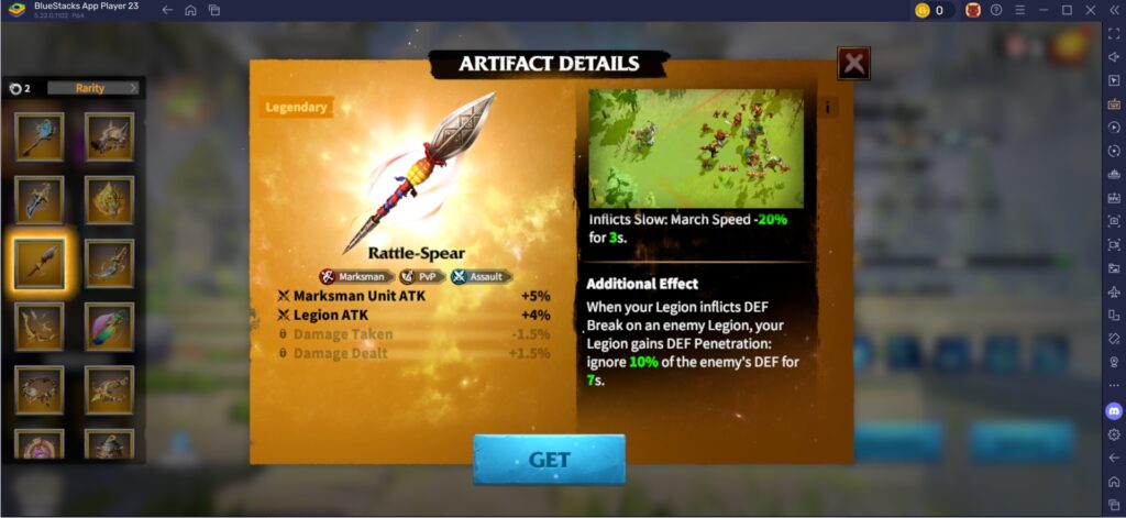 Call of Dragons Tier List for the Best Artifacts | BlueStacks