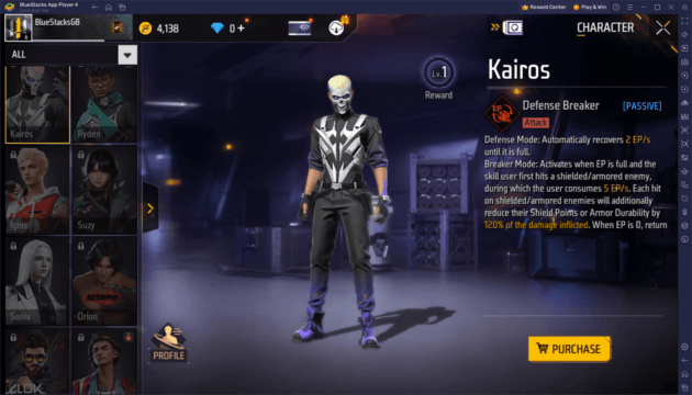 「Free Fire」角色指南