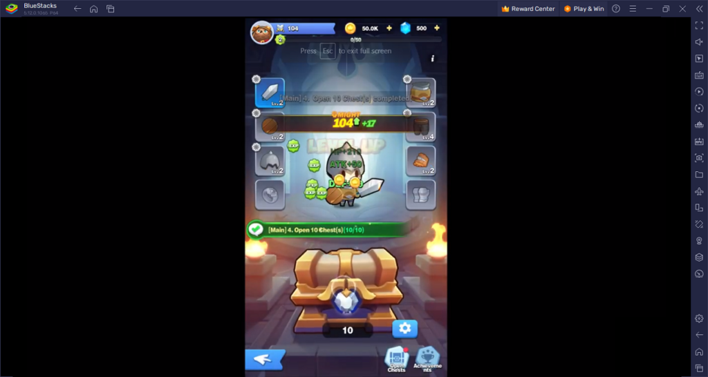 How to Play Chest Heroes: Idle RPG on PC with BlueStacks