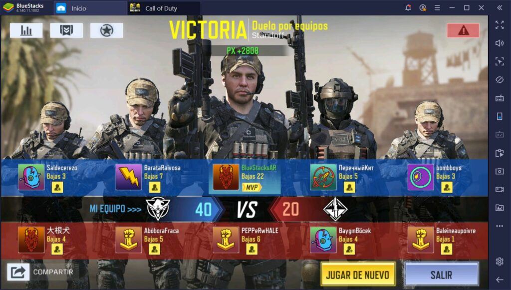 Lo Último de Call of Duty Mobile Para BlueStacks—Controles Inteligentes ...