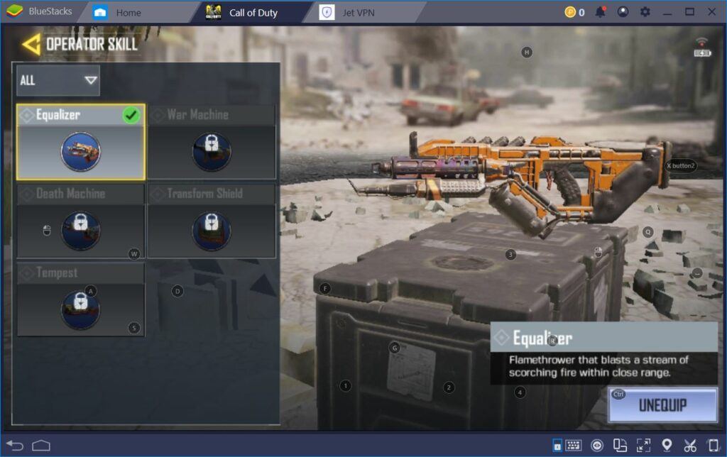 Call of Duty: Mobile on PC- Loadout and Equipment Guide | BlueStacks 4