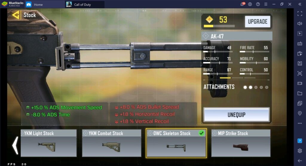 Call of Duty: Mobile AK-47 and DR-H Loadout for Season 3 Games | BlueStacks