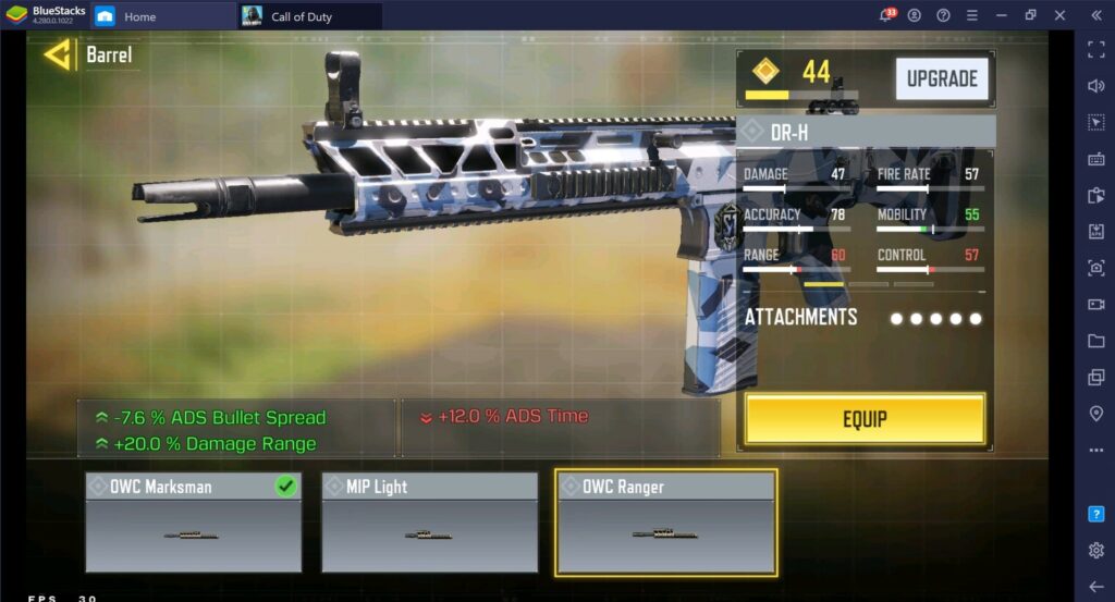 Call of Duty: Mobile AK-47 and DR-H Loadout for Season 3 Games | BlueStacks