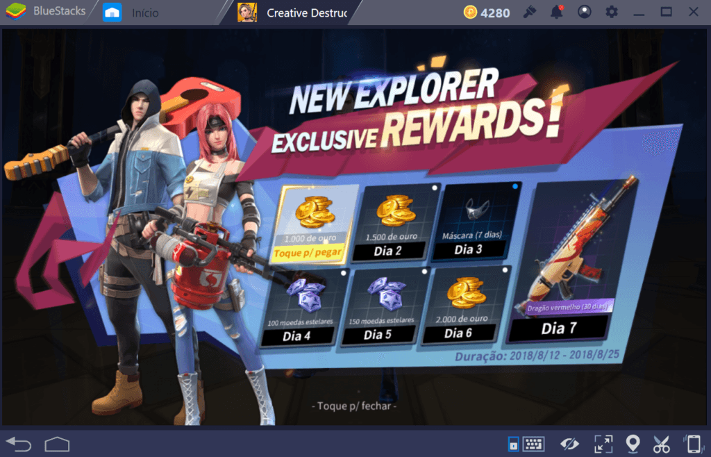 Guia para iniciantes em Creative Destruction | BlueStacks