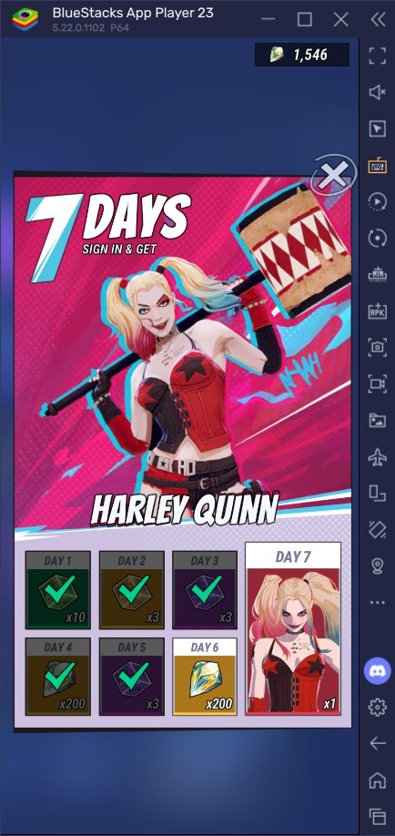 DC: Dark Legion™ - How to Get Free Mythical Hero Harley Quinn | BlueStacks