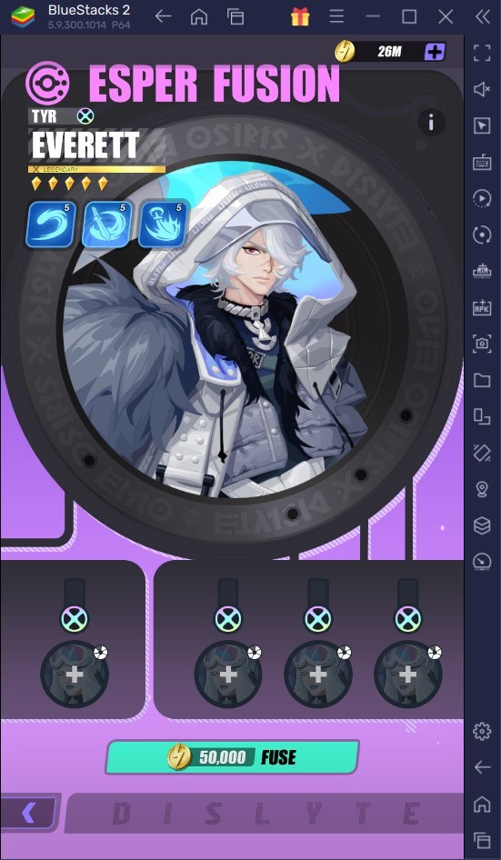 Dislyte – New Legendary Fusion Esper Everett (Tyr) | BlueStacks