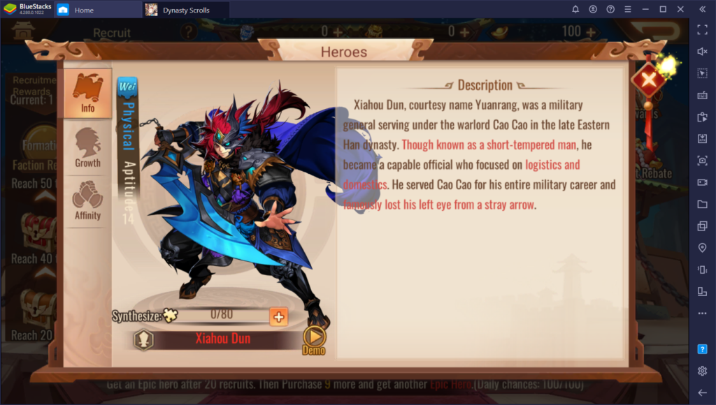 The 5 Best Characters in Dynasty Scrolls | BlueStacks