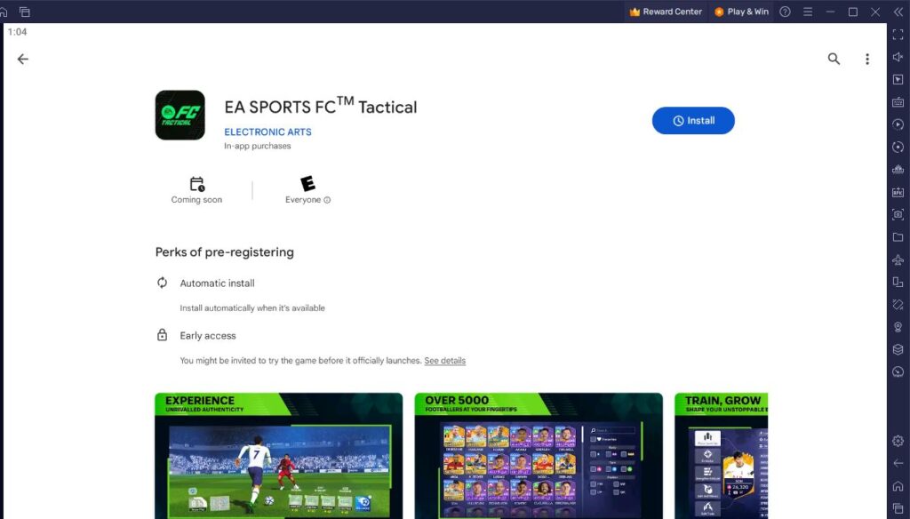How to Play EA SPORTS FC™ Tactical on PC or Mac with BlueStacks