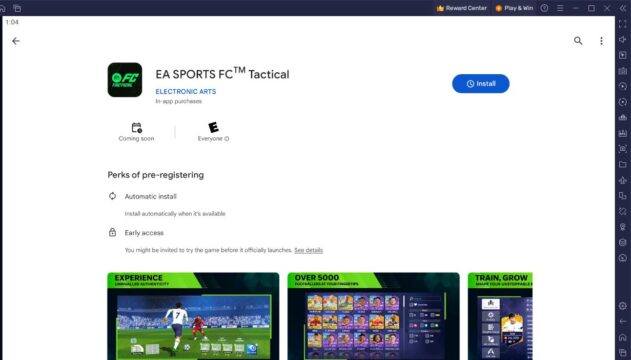 How to Play EA SPORTS FC™ Tactical on PC or Mac with BlueStacks