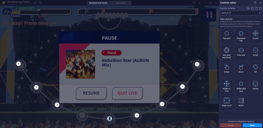 How to Configure BlueStacks Controls to Play Ensemble Stars Music on PC ...