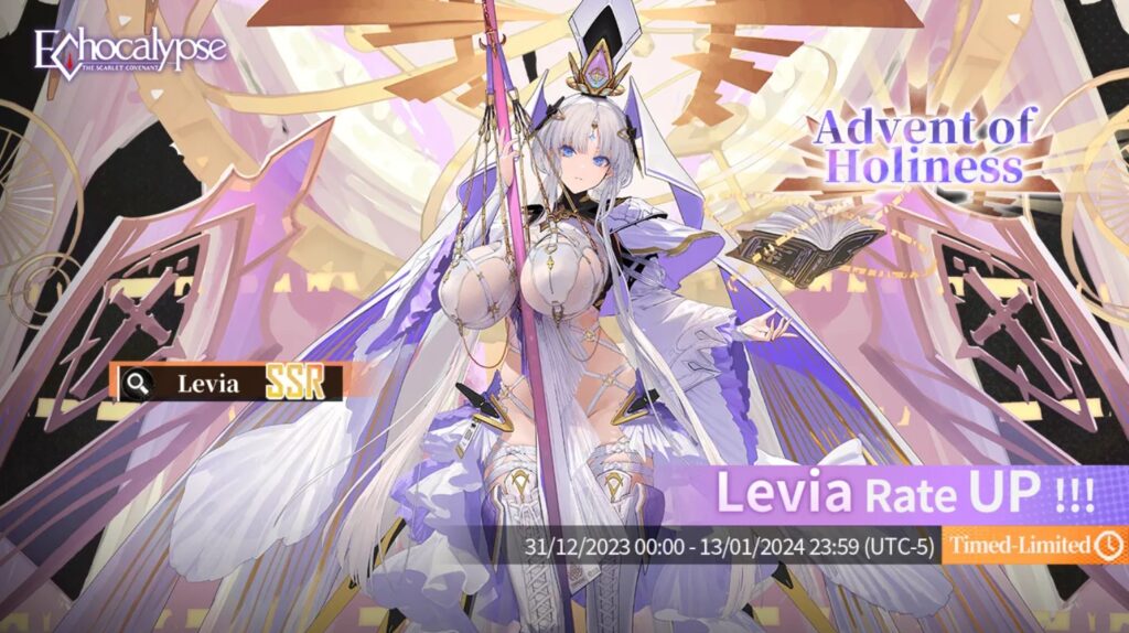 Echocalypse: Scarlet Covenant – New SSR Case Levia, New Events, and ...