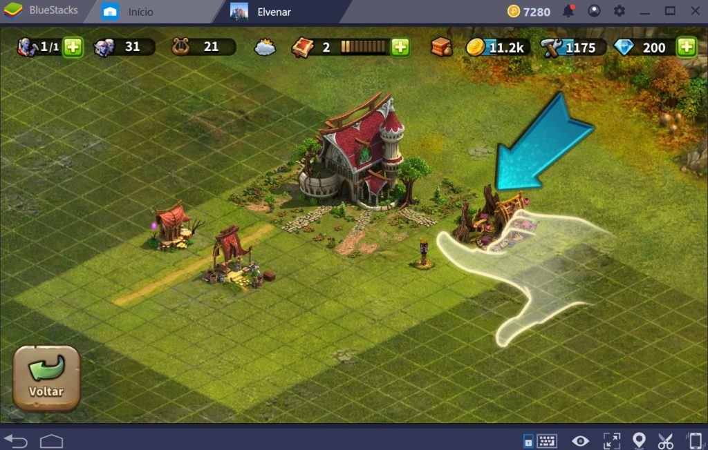 Entendendo o mapa em Elvenar | BliueStacks 4