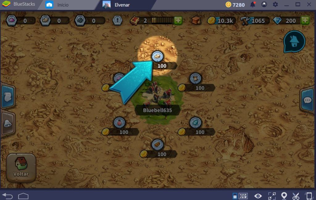Entendendo o mapa em Elvenar | BliueStacks 4