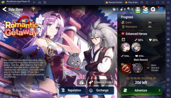 Epic Seven – New Limited Hero Amid, Ran Re-Run, Romantic Vacation Epic ...
