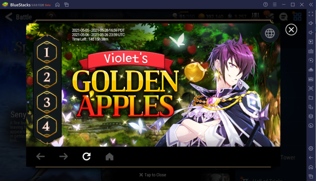 Epic Seven – New Hero Senya, Side Story, 2021 E7WC Event and Web event ...