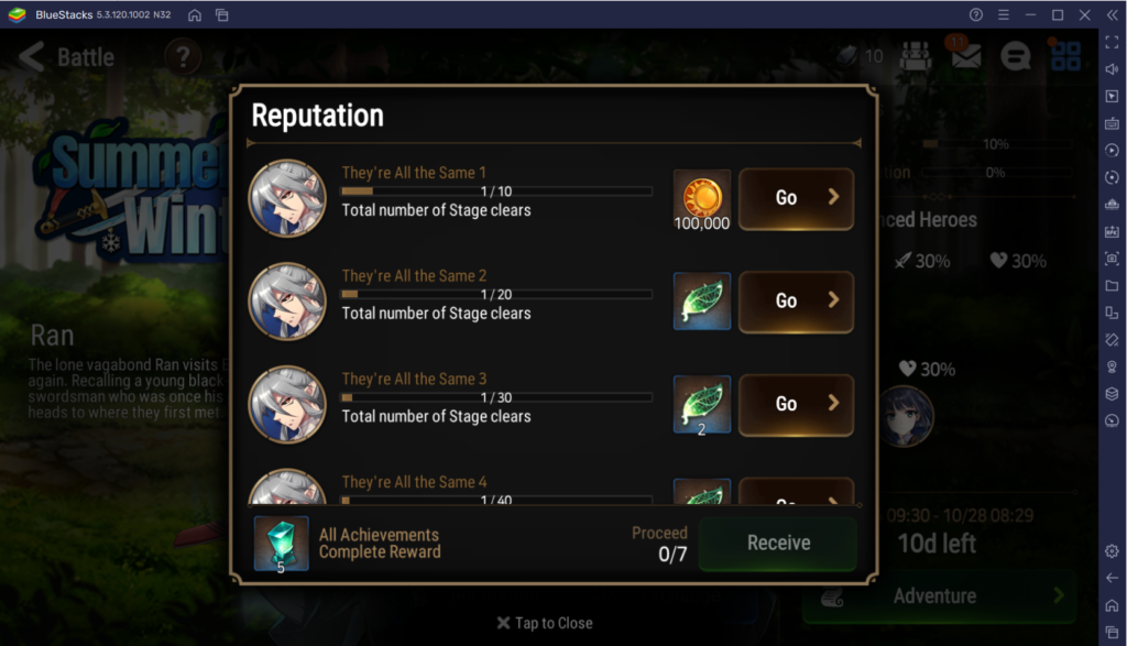 Epic Seven – New Hero Ran, New Side Stories, and Conviction Arena ...