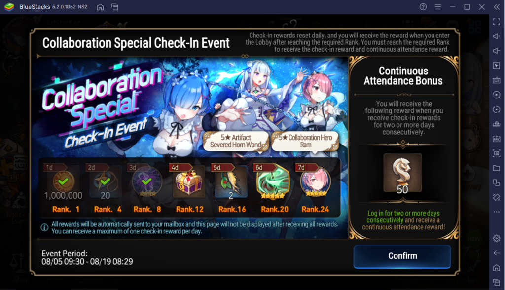 Epic Seven - Rem, Emilia, and Ram are Coming with RE: Zero ...