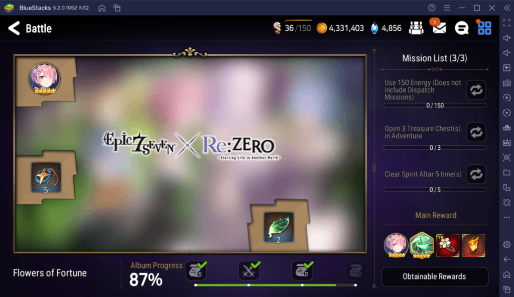 Epic Seven - Rem, Emilia, and Ram are Coming with RE: Zero ...