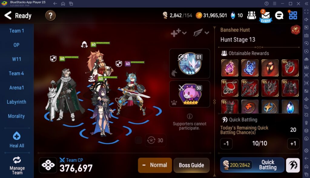 Epic Seven Beginner's Hunt Guide – Wyvern, Golem, Banshee, and Azimanak ...