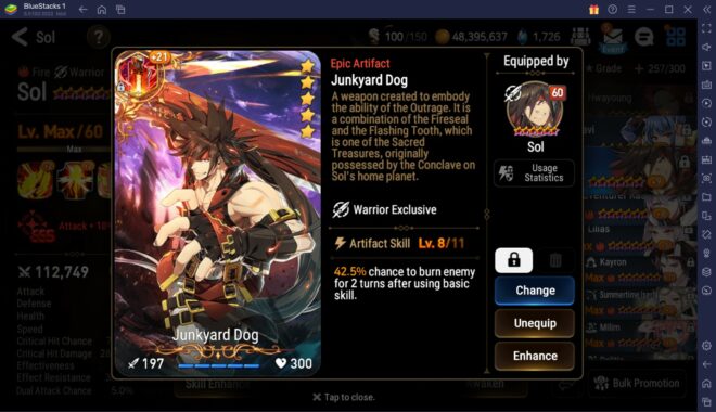 Epic Seven Sol Badguy Hero Guide – Abilities, Builds, Team ...