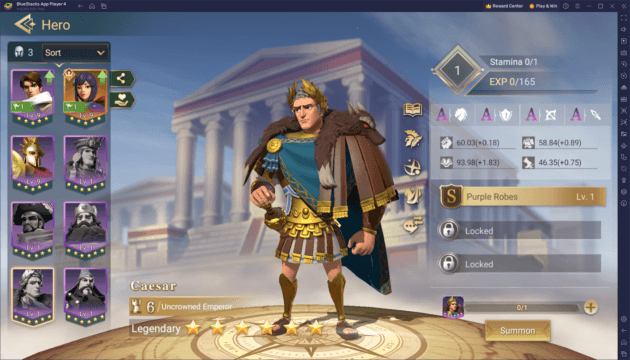 Era of Conquest Caesar Hero Guide - How to Unleash His True Potential ...