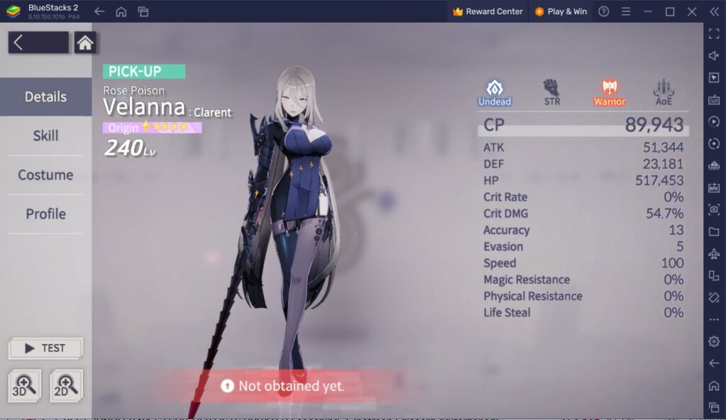 Eversoul – New Soul Velanna and Battlefront Area 16 | BlueStacks