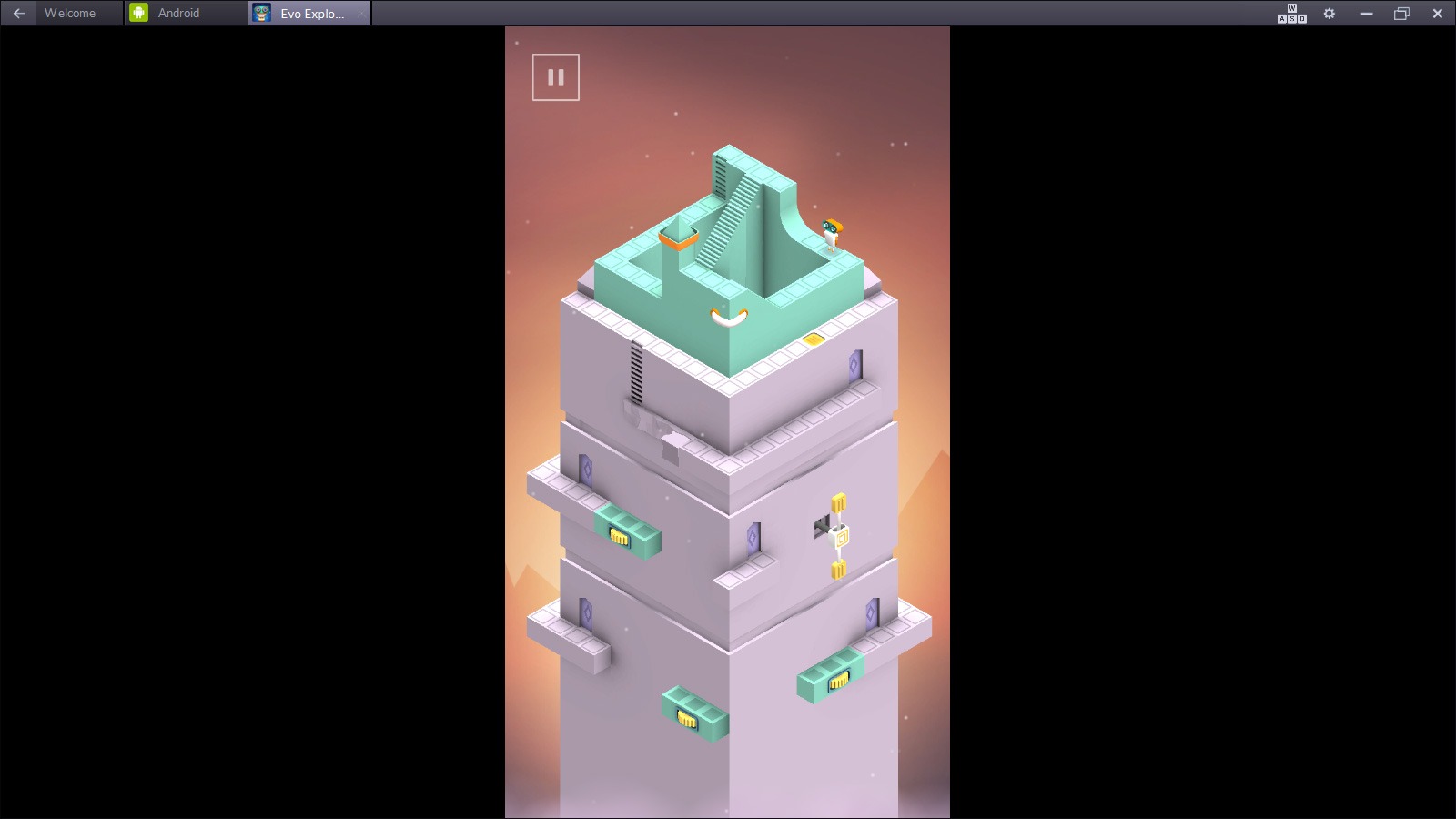 Evo Explores - abstract puzzler to explore surreal realms