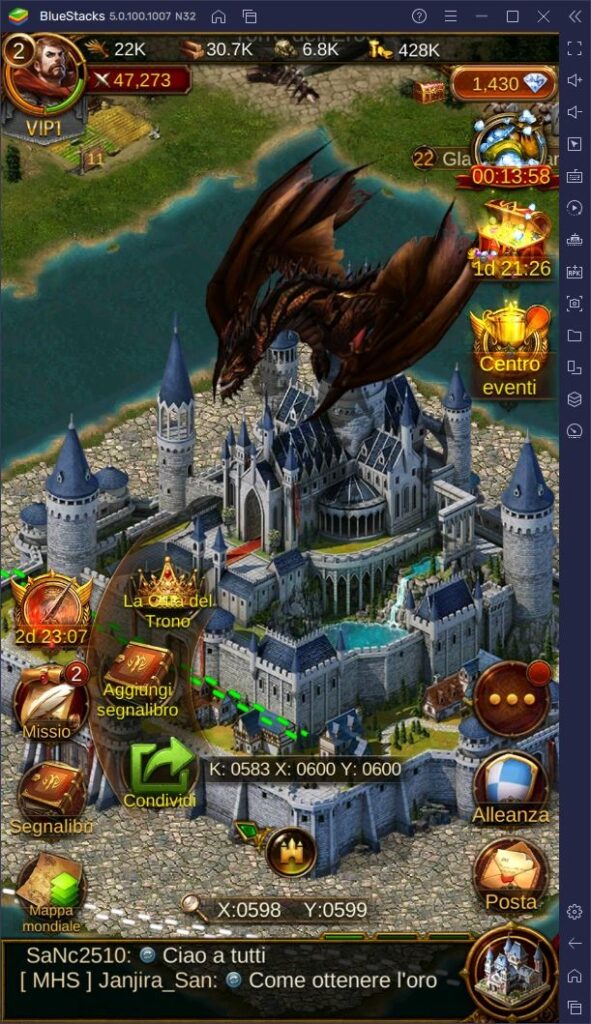 Come funziona la World Map di Evony: The King’s Return | BlueStacks