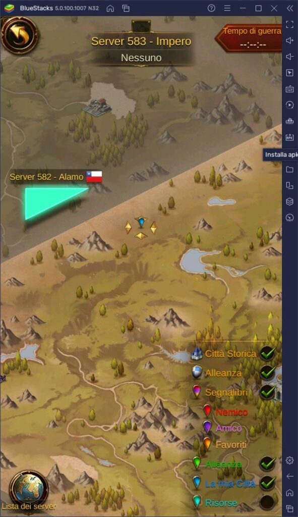 Come funziona la World Map di Evony: The King’s Return | BlueStacks