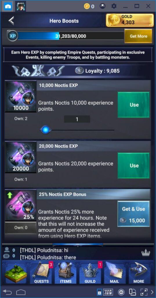 Final Fantasy XV: A New Empire – How to Upgrade and Use Your Hero ...