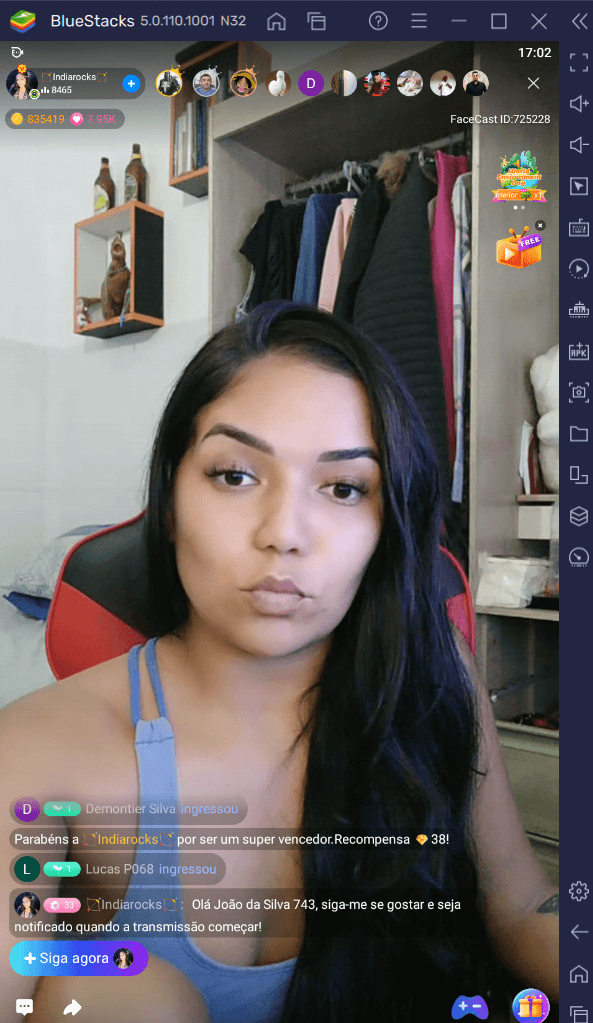 Como Baixar e Usar o FaceCast: Make New Friends, Chat & Meet ...