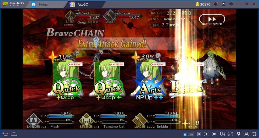 The Battle System Of Fate/Grand Order: Let’s Play Some Cards | BlueStacks