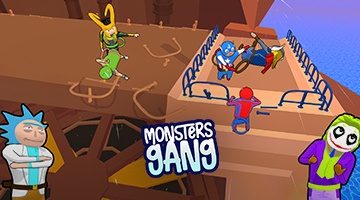 Download & Play Monsters Gang 3D: beast fights on PC & Mac (Emulator)