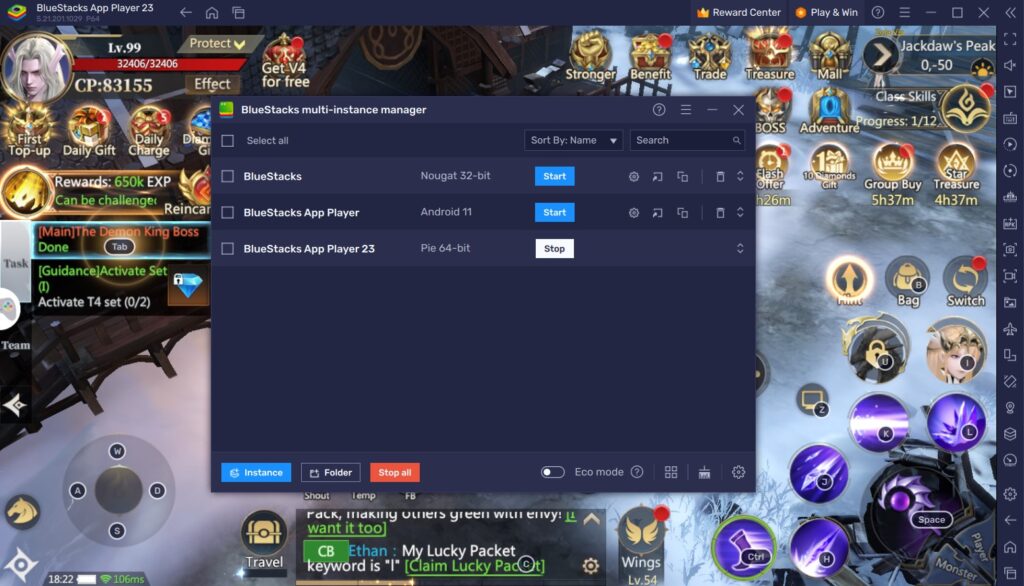 Progress Exponentially Faster in Flame of Valhalla Using BlueStacks ...