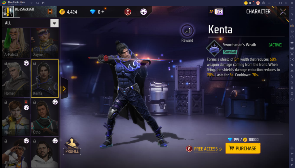 Best Free Fire Character Combinations for Every Playstyle | BlueStacks