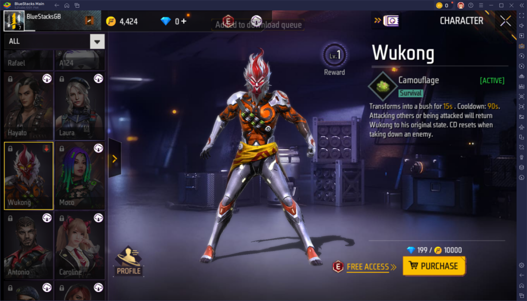 Best Free Fire Character Combinations for Every Playstyle | BlueStacks