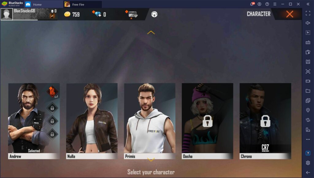 5 Best Characters in Free Fire Game- Updated for 2021 | BlueStacks