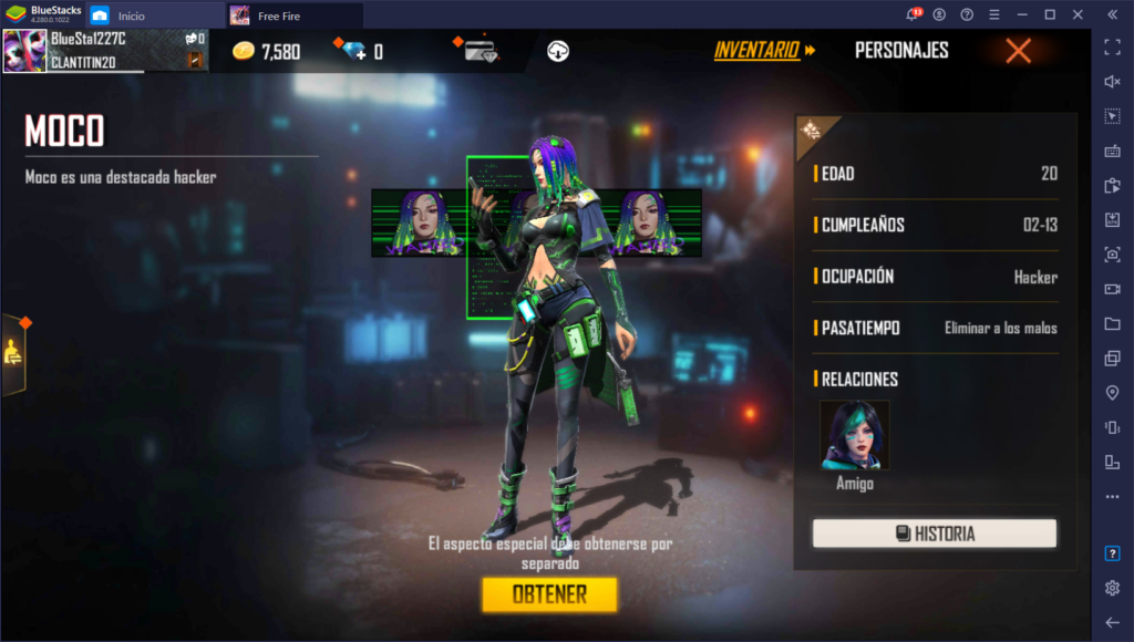 Garena Free Fire - Cómo Usar a Moco Para Dominar en Equipo | BlueStacks