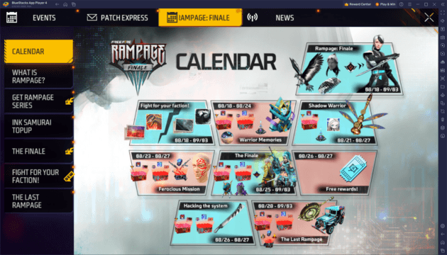 Rampage: Finale in Free Fire - Unleash Chaos and Claim Exclusive ...