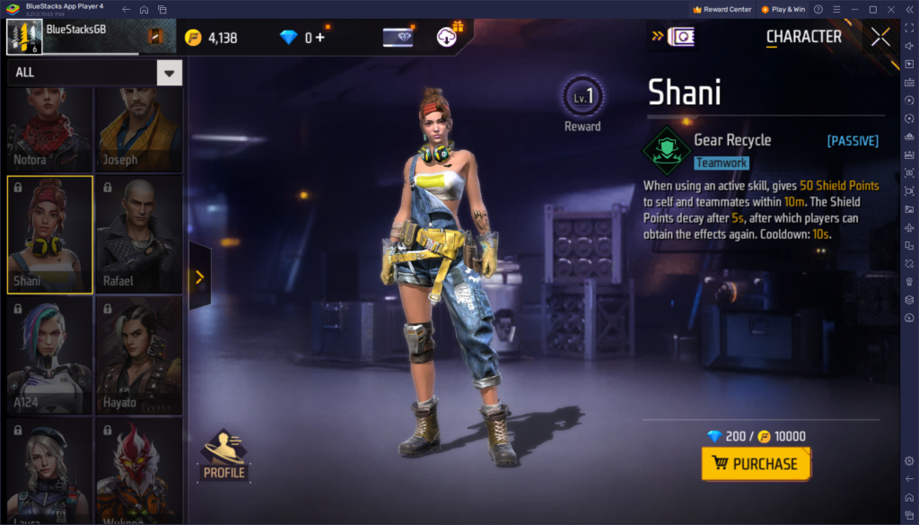 Garena Free Fire - Complete Character Guide | BlueStacks