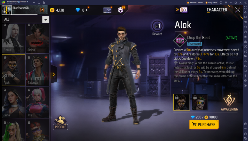 Garena Free Fire - Complete Character Guide | BlueStacks