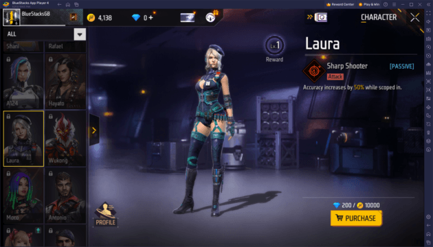 Garena Free Fire - Complete Character Guide | BlueStacks