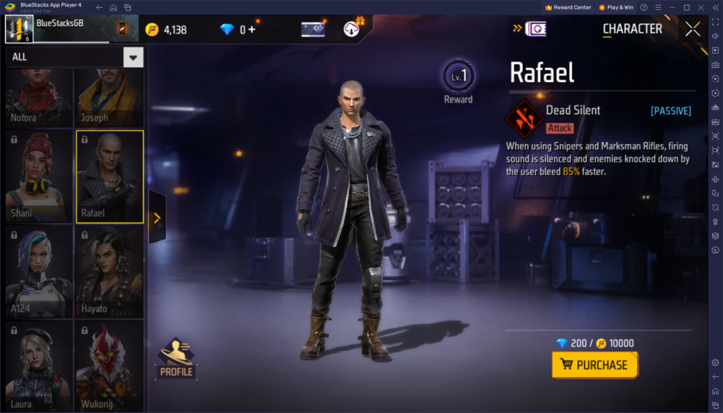 Garena Free Fire - Complete Character Guide | BlueStacks