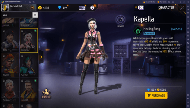 Garena Free Fire - Complete Character Guide | BlueStacks
