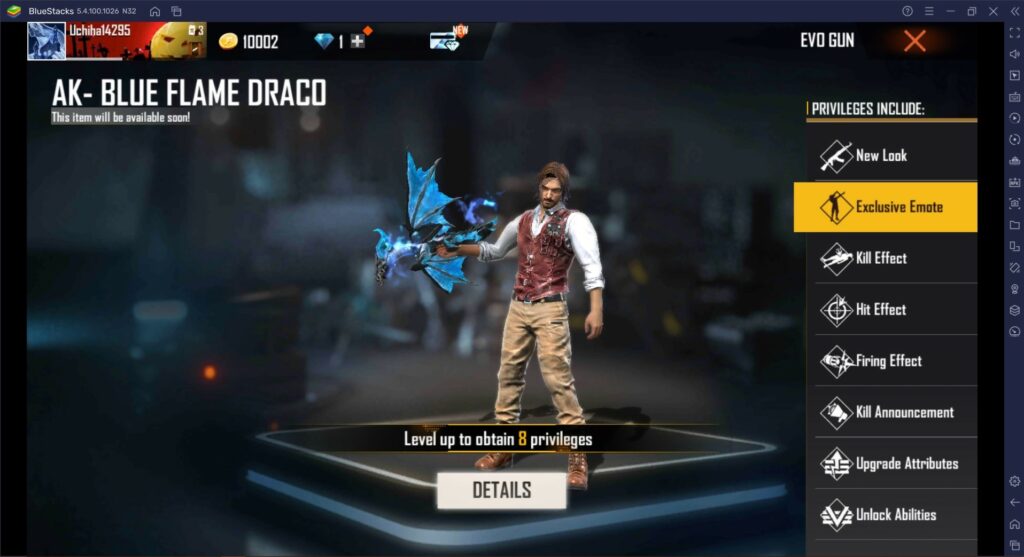 Free Fire Gun Skin Guide: Blue Draco Burns the Pumpkin Flames | BlueStacks