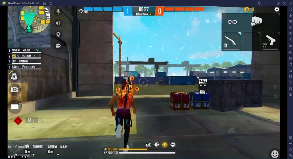 Free Fire Gun Guide for Close Range Fights - SMG and Shotguns Only ...